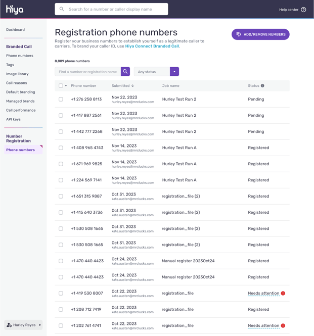 What to expect when you sign up for Hiya Branded Call